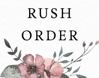Extreme Rush Order Fee - Etsy
