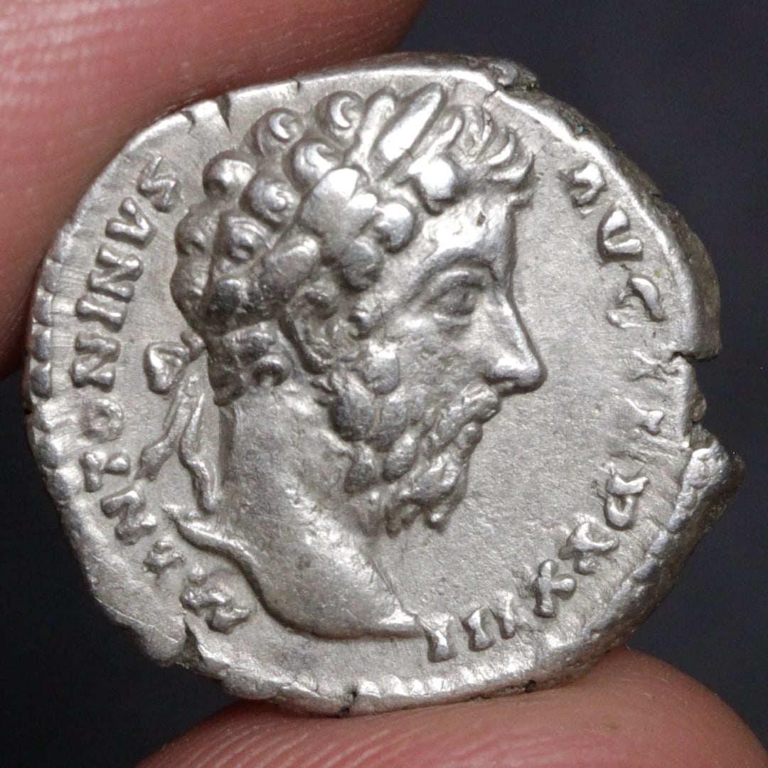 Emperor Marcus Aurelius Coin Genuine Ancient Roman Empire Silver ...