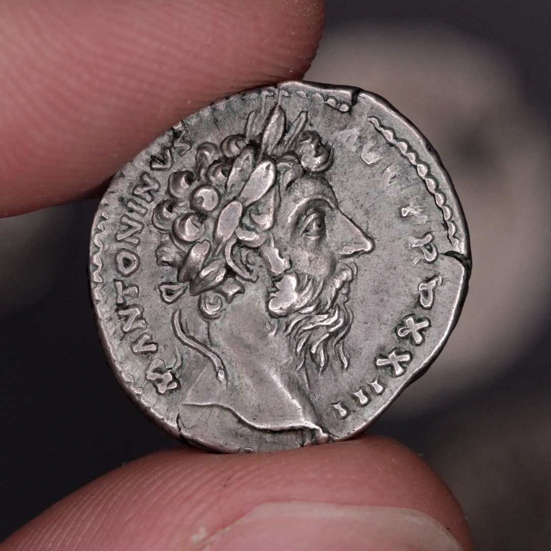 Marcus Aurelius Coin Ancient Roman Empire Silver Denarius 1800 Years Old (161-180 AD) - Etsy