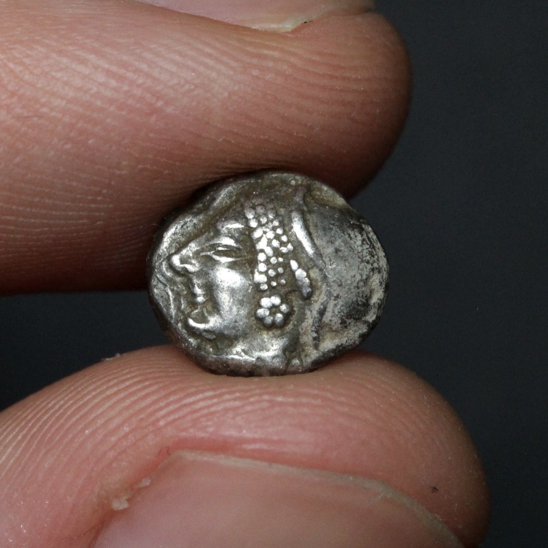 Ancient Greek Silver Tiny Coin 500BC Ionia Hemidrachm 2500 Years Old - Etsy