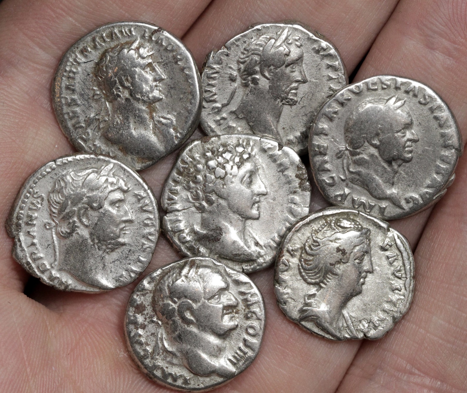 1700 Year Old Ancient Roman Silver Denarius Coin Certificate of ...