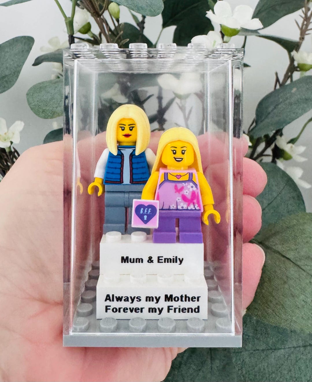 Personalized Minifigure Mother's Day Gift, Custom Case - Etsy