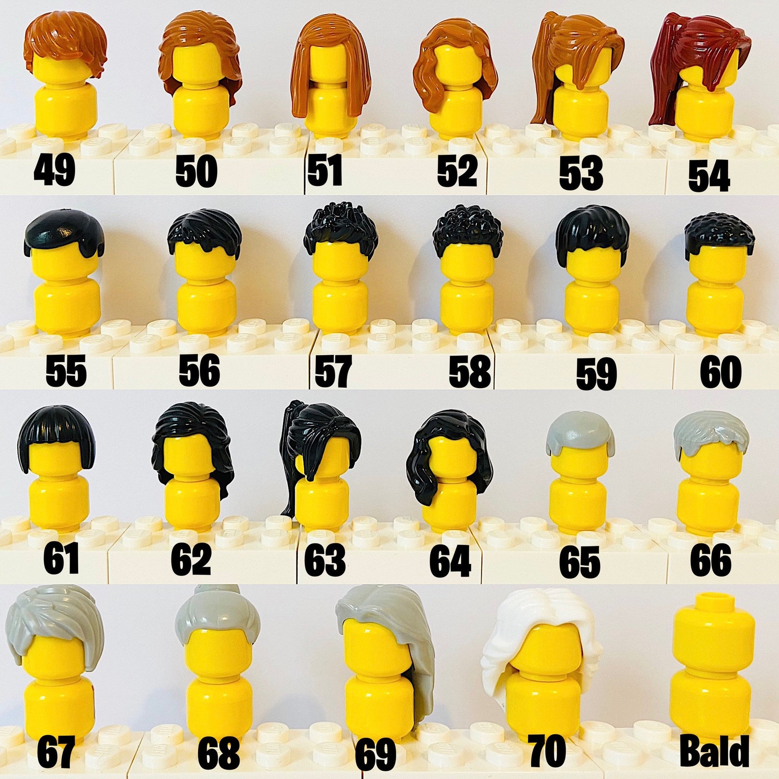 Personalised Lego Mini Figure Family Portrait - Etsy