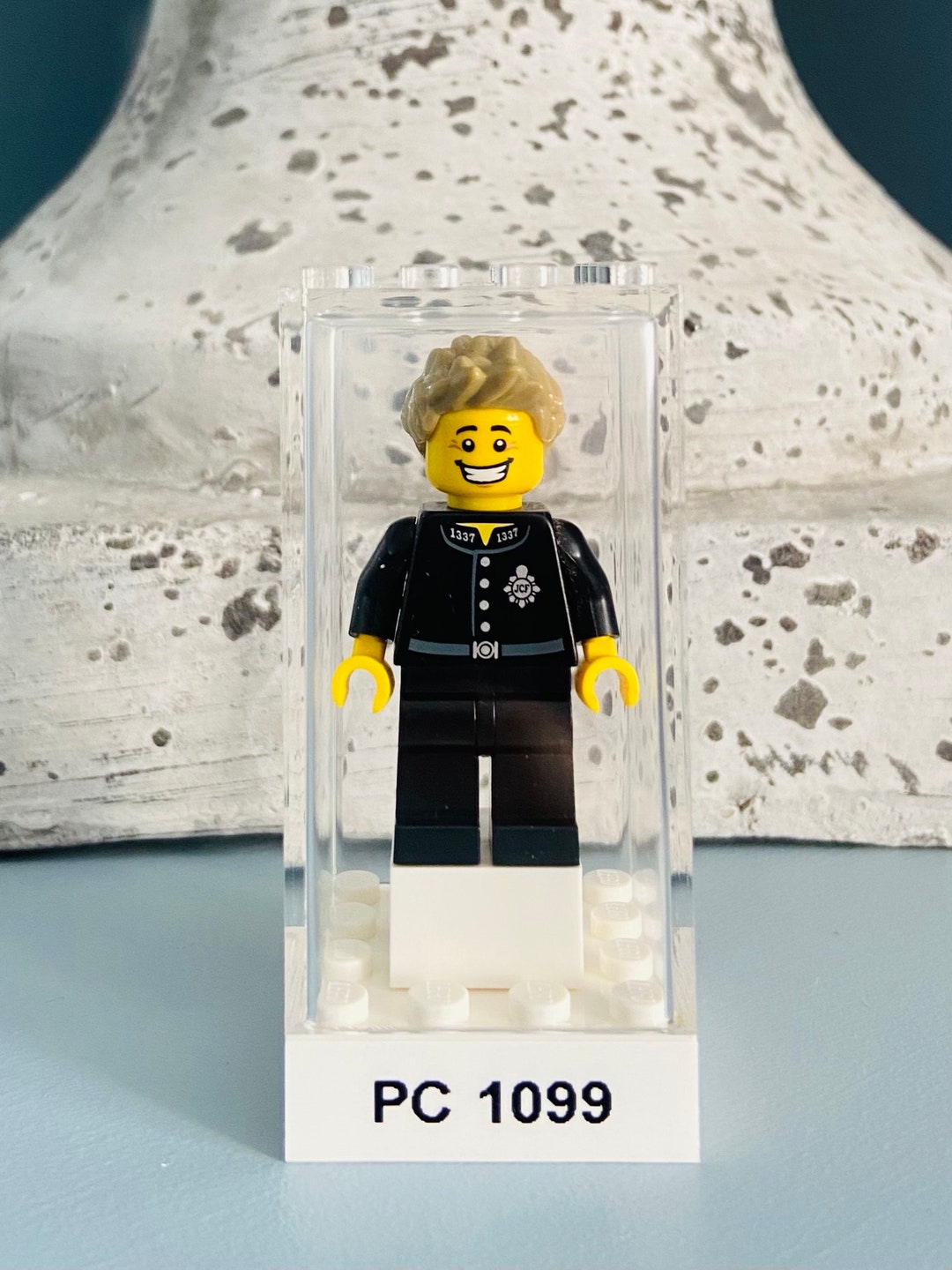 Personalised Police Officer Mini Figure in Case - Etsy