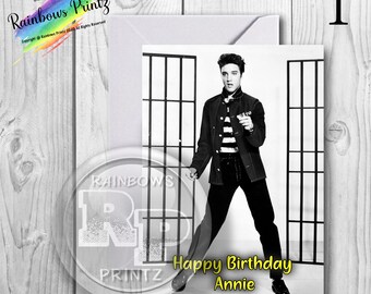 Elvis Birthday Party Invitations - Etsy UK