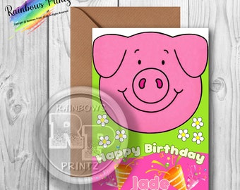 Percy Birthday Card - Etsy UK