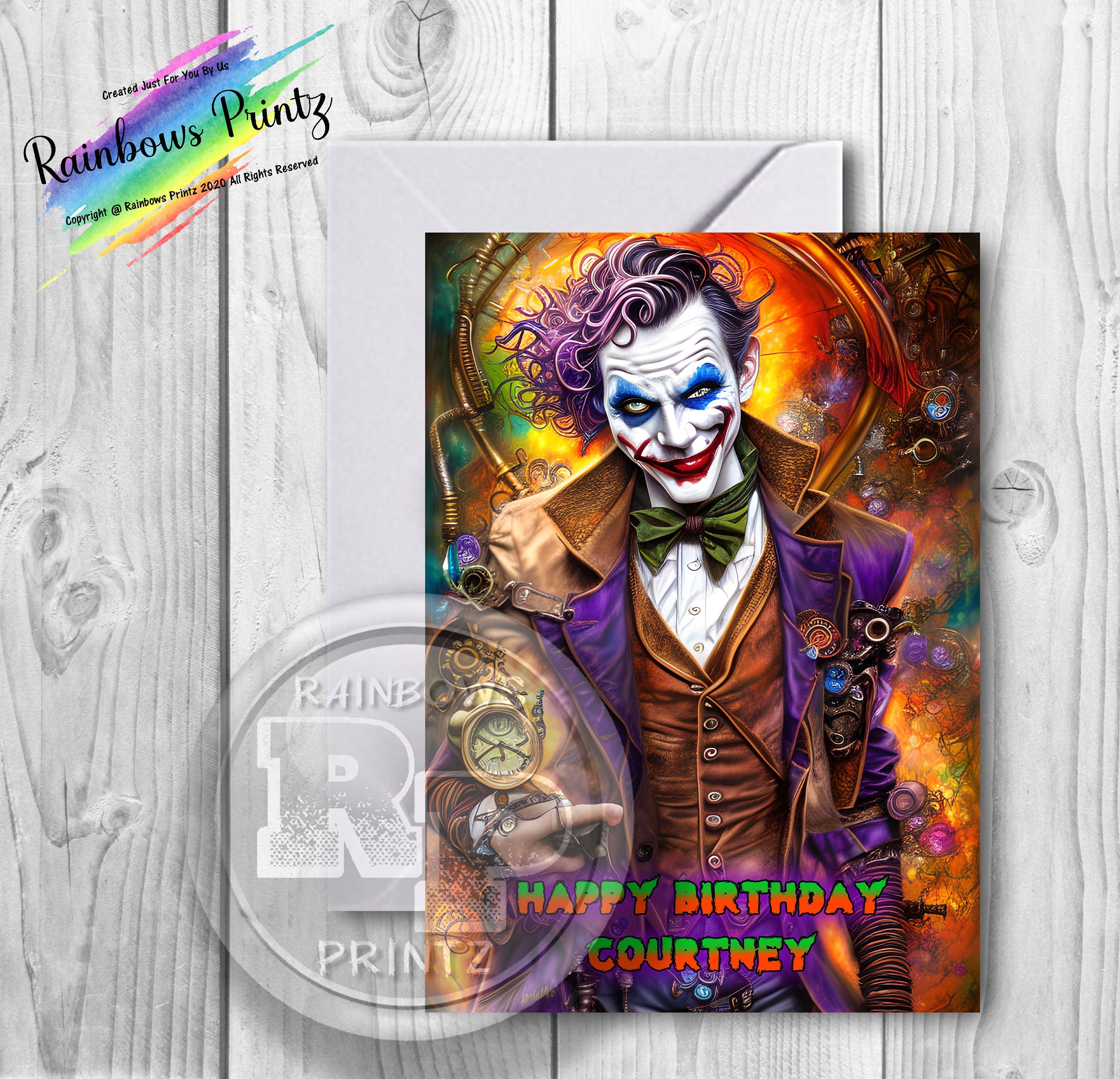 Steampunk Joker Art