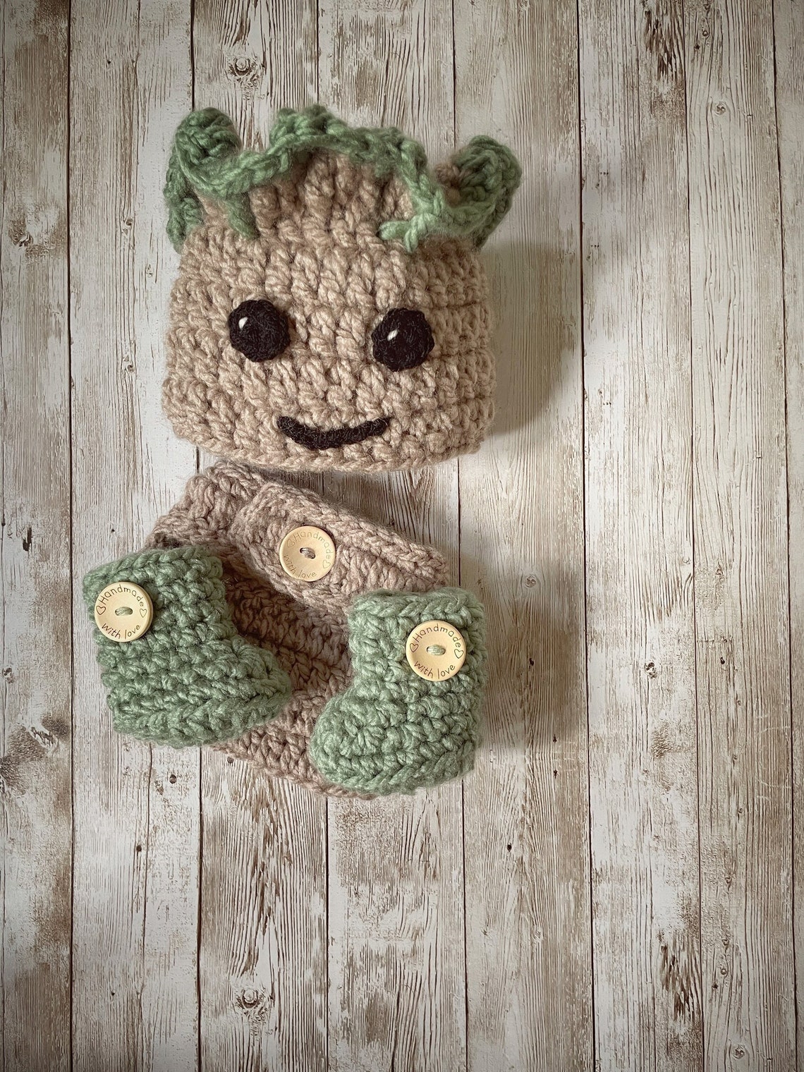 Baby Groot Hat Set Guardians of the Galaxy Photo Prop - Etsy