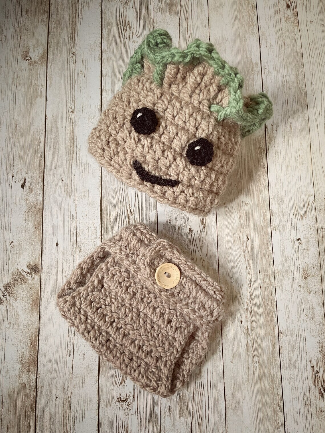 Baby Groot Hat Set Guardians of the Galaxy Photo Prop - Etsy