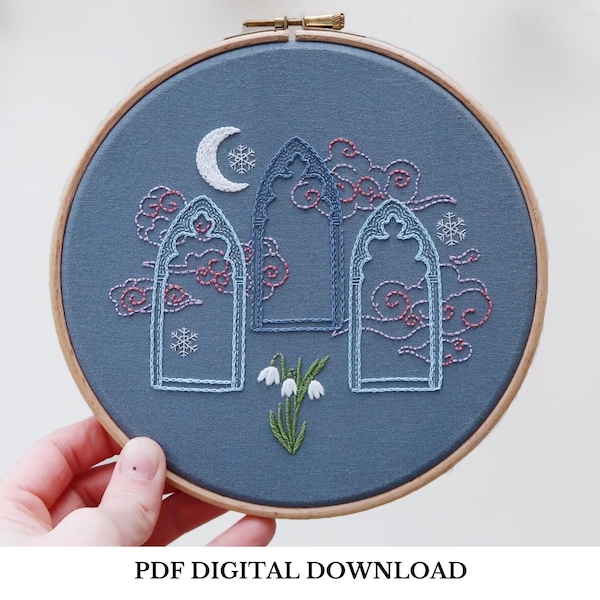 Gothic Embroidery - Etsy UK