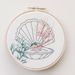 Seashell - Hand Embroidery Pattern and Tutorial / Guide | Digital ...