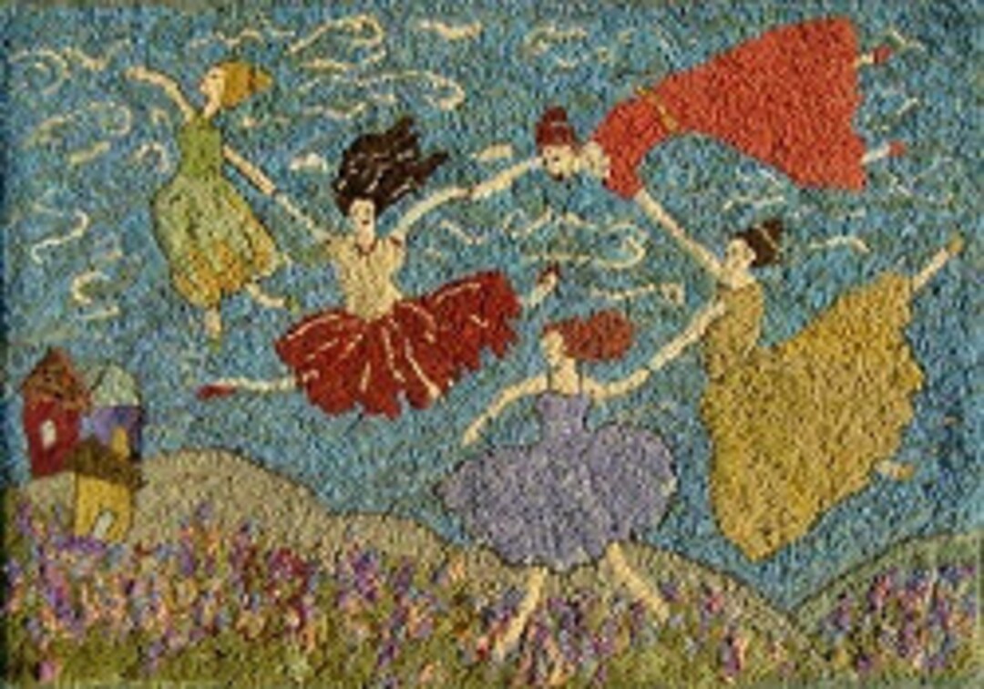 Ballerinas, A Sharon Smith Rug Hooking Pattern - Etsy