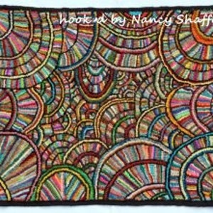 Kaleidoscope, in 2 Sizes, Great Rug to Clean Out Your Stash! P is for ...