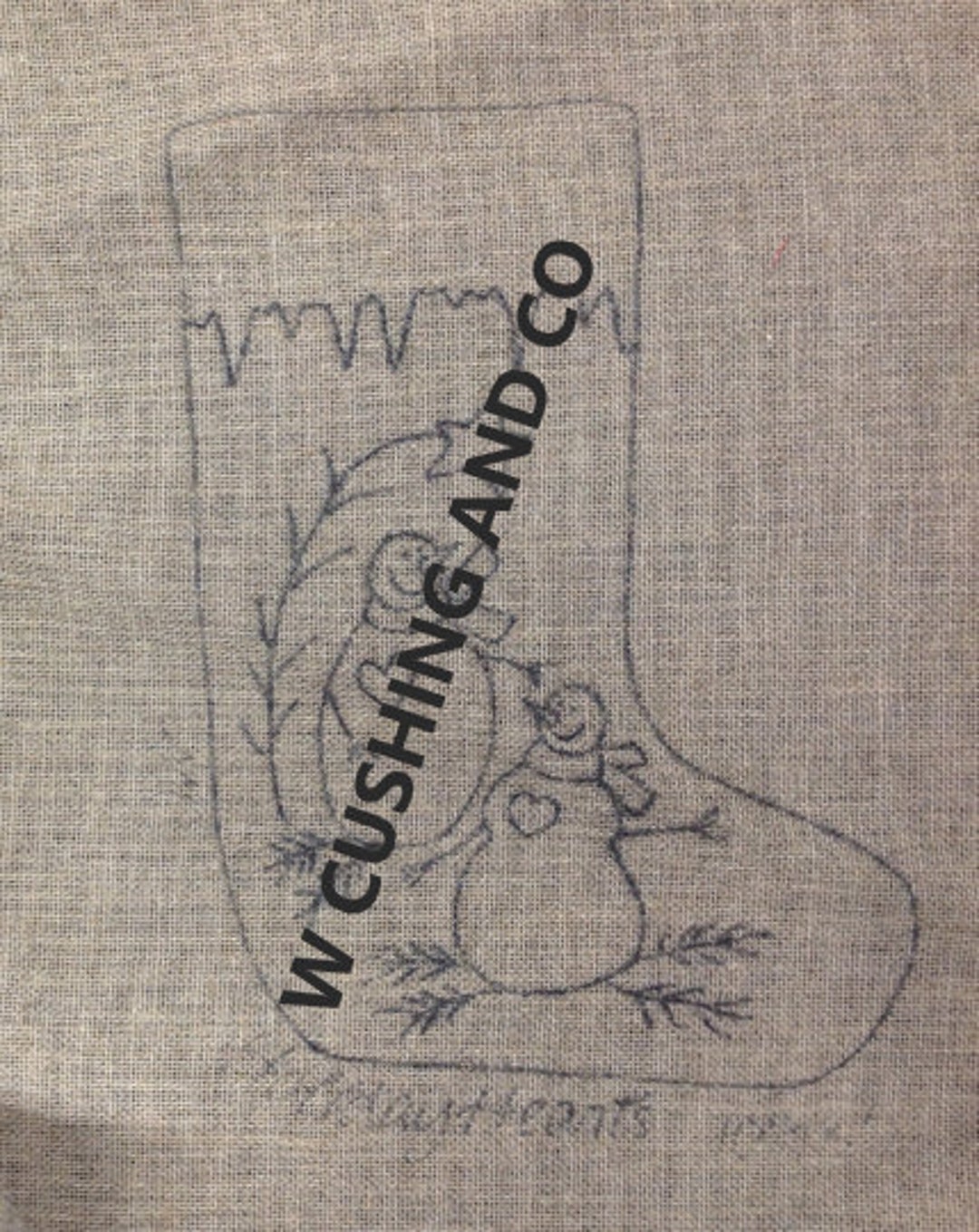 Holiday Hearts Stocking From Joan Moshimer's Studio, MP 2005 10.2 X 15 ...