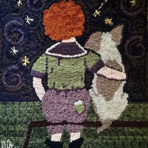 Shooting Star, A Sharon Smith Rug Hooking Pattern - Etsy