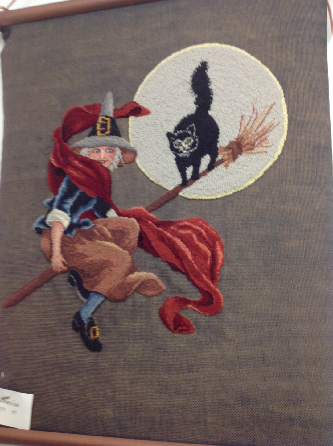 Wilhelmina the Witch 22" X 22" From Joan Moshimer's Studio, Rug Hooking ...