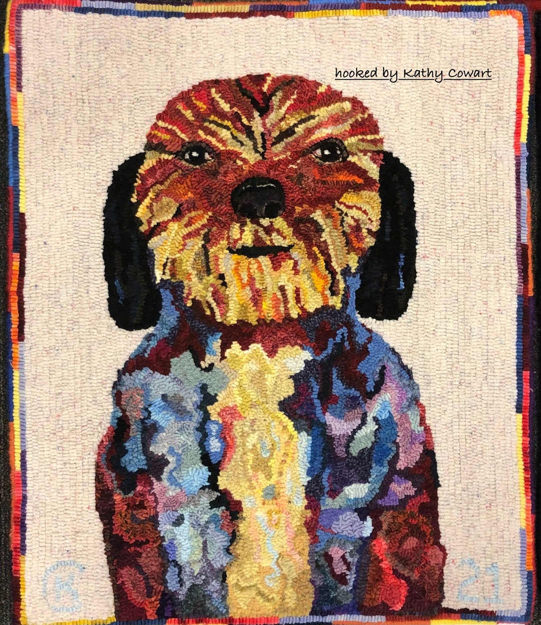 Britta, A Sharon Smith Rug Hooking Pattern. - Etsy