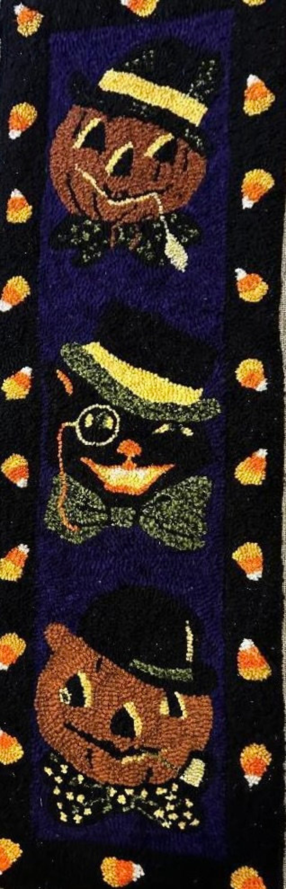 Candy Corn Friends Runner, 12 X 40, P is for Primitive Pattern, on ...