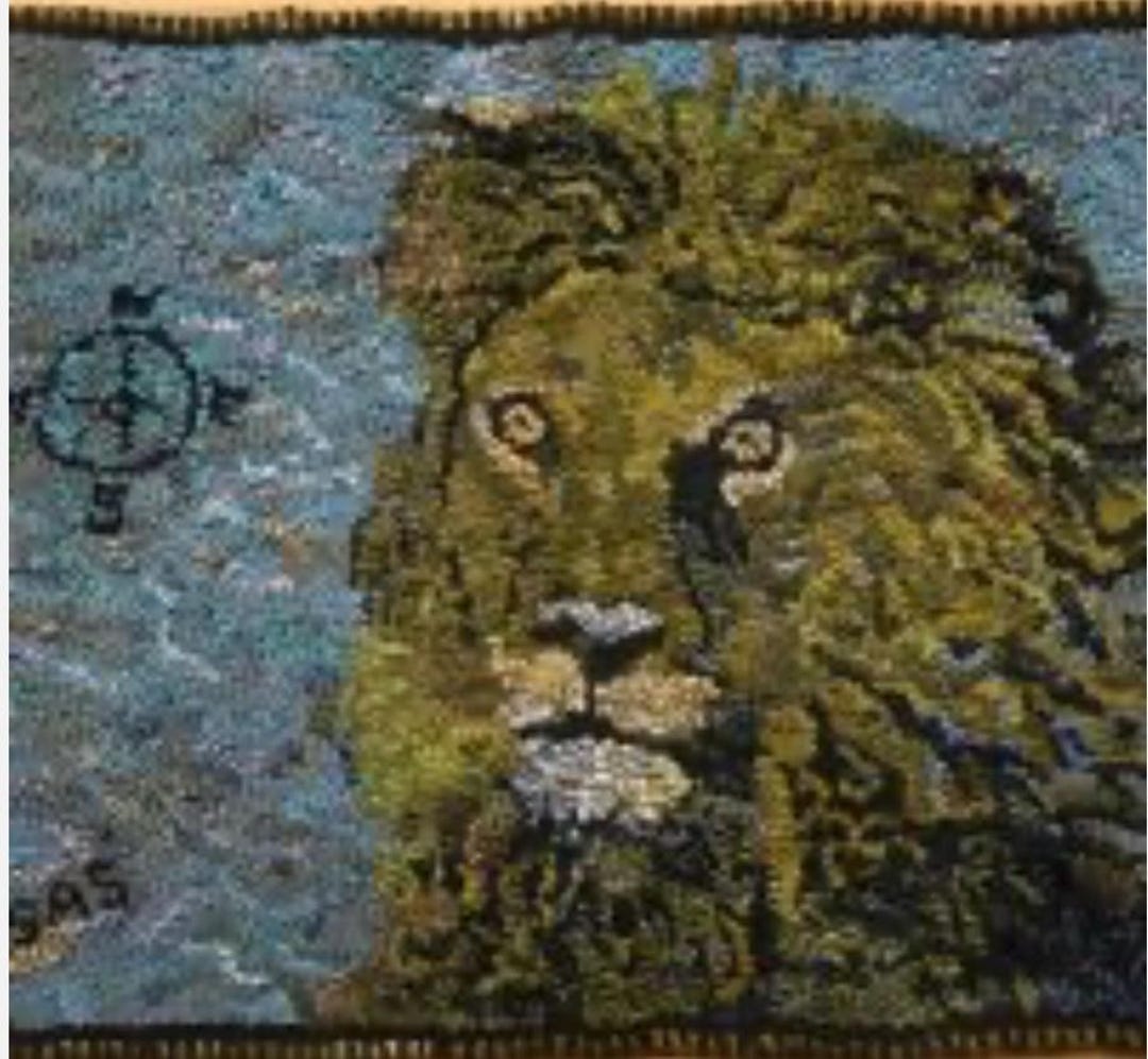 Lionheart, A Sharon Smith Rug Hooking Pattern - Etsy