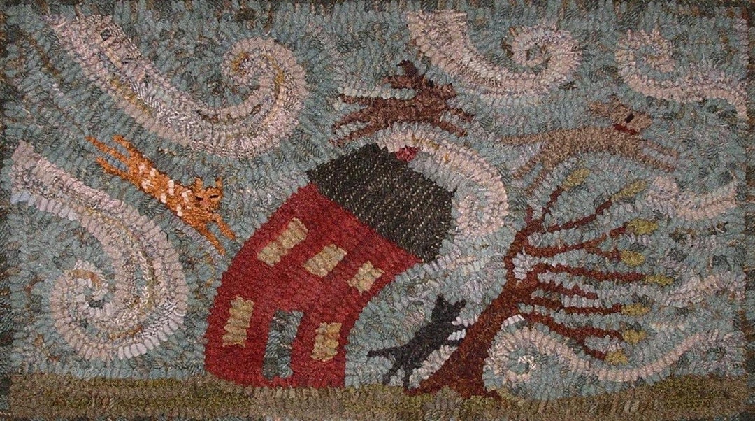 Windy Day Pattern, 2 Sizes--you Choose, Primitive Grace on Our ...