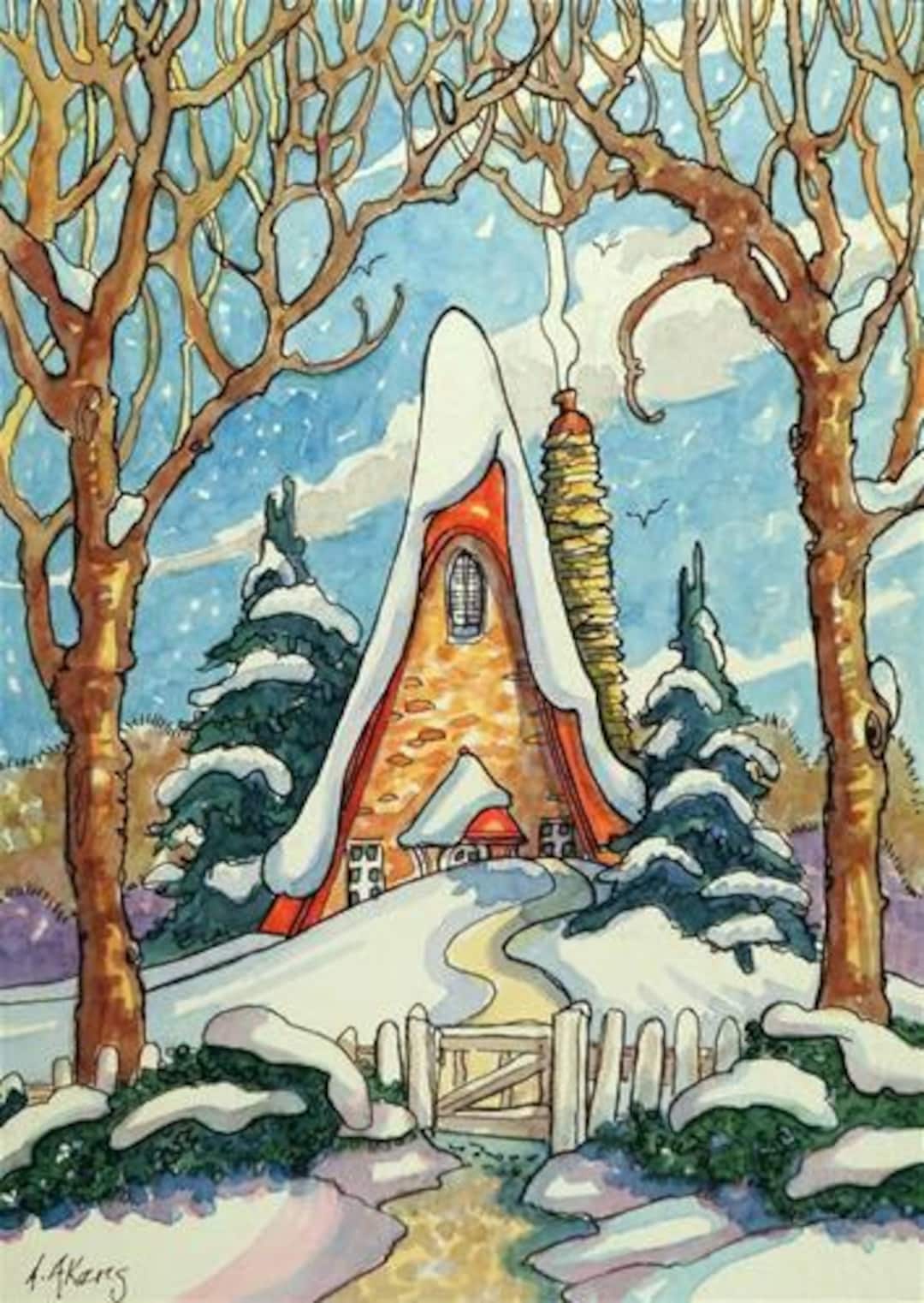 A Perfect Snow Day, Storybook Cottage Series Based on the Artwork of ...