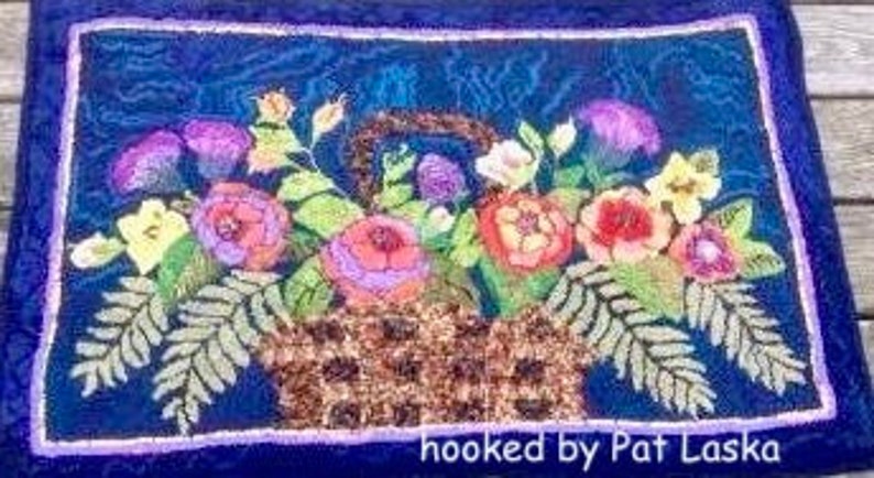 Erickson Ferns Pattern by Pearl Mcgown 27 X 41 Rug Hooking - Etsy