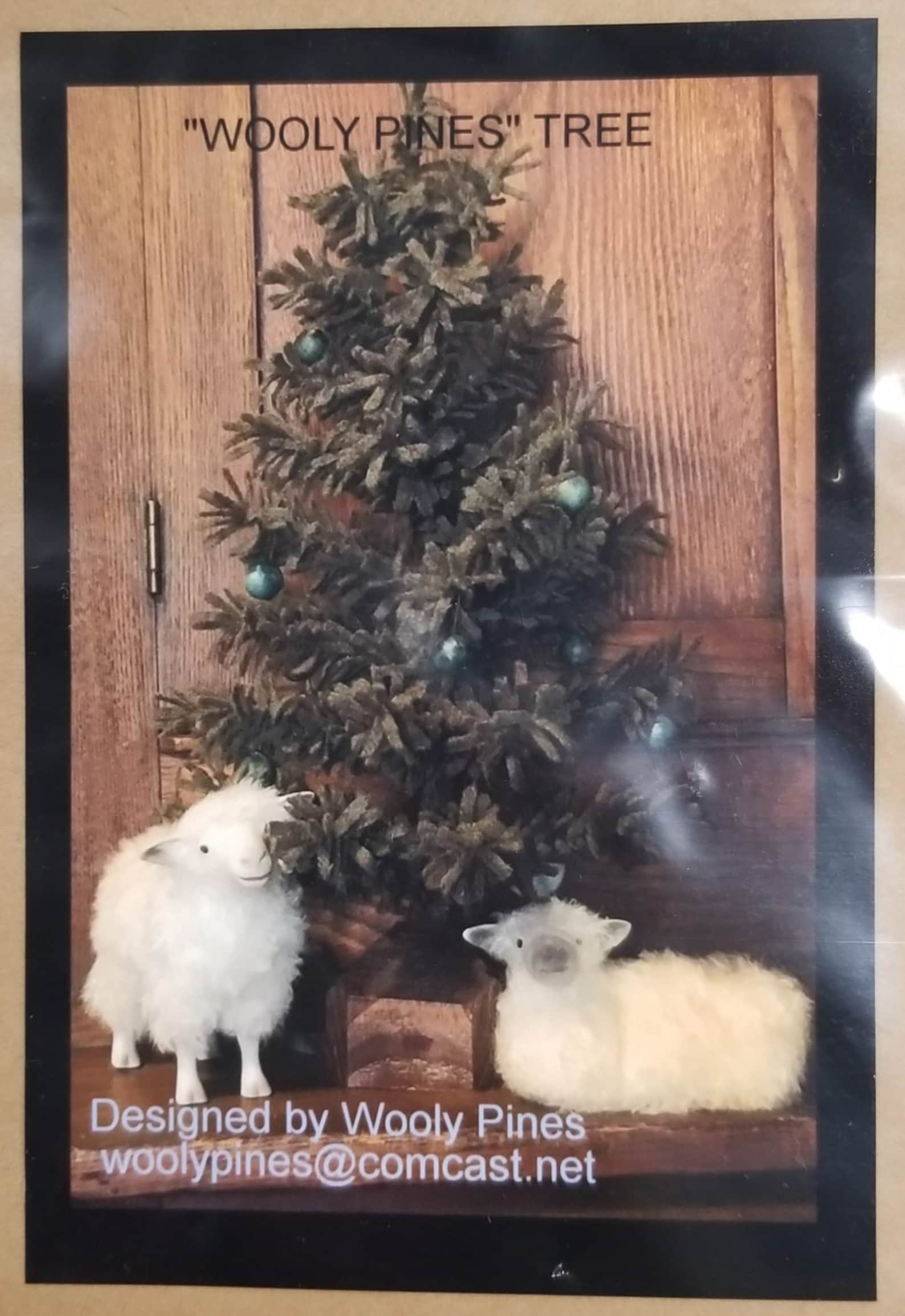 Wooly TREE Pattern by Wooly Pines--pattern ONLY - Etsy