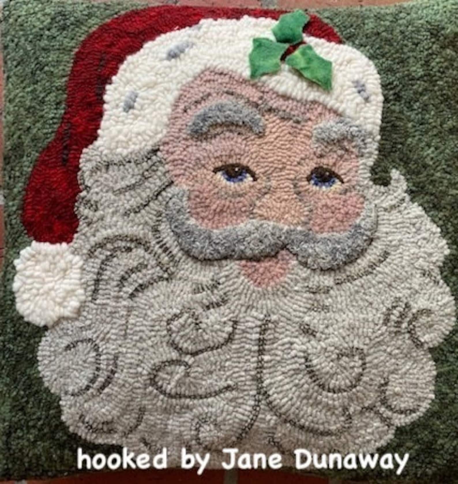 Vintage Santa Pattern Wonderful and Whimsical 18 X - Etsy