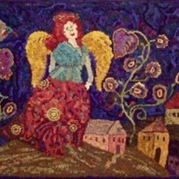 Angel Rug Hooking Pattern - Etsy