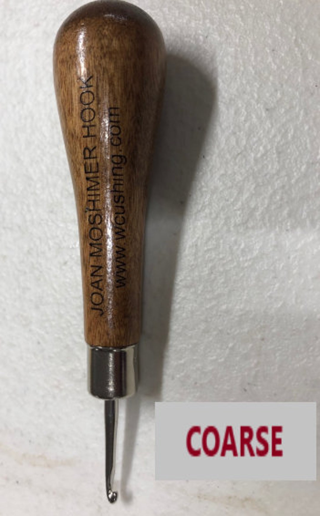 Joan Moshimer Hooks – COARSE HOOK - Maple Handle Hook, Made in the USA ...