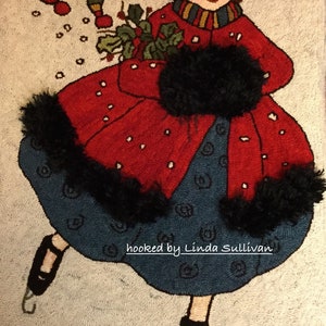 Winter Frolic, 26 X 18, Vintage Postcard Pattern From Joan Moshimer's ...