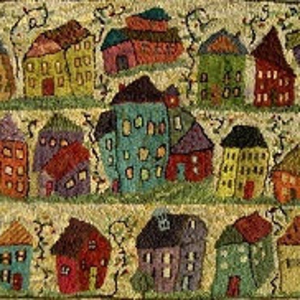 Little Houses Quilt Pattern - Etsy