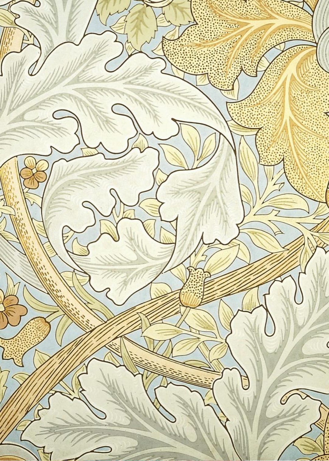 St James From the William Morris Collection 28 X 20 Rug Hooking Pattern ...