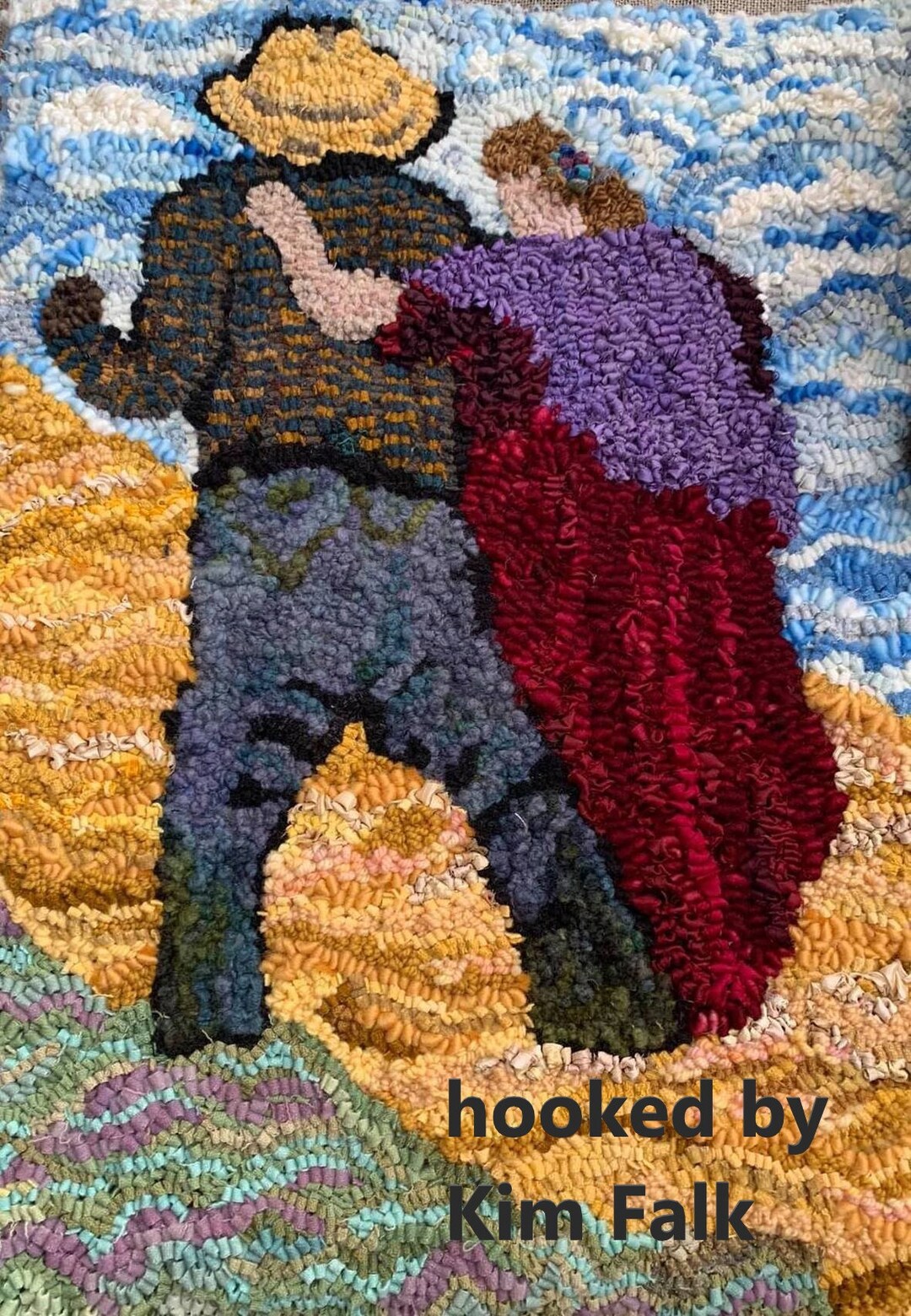 Couple, A Sharon Smith Rug Hooking Pattern - Etsy