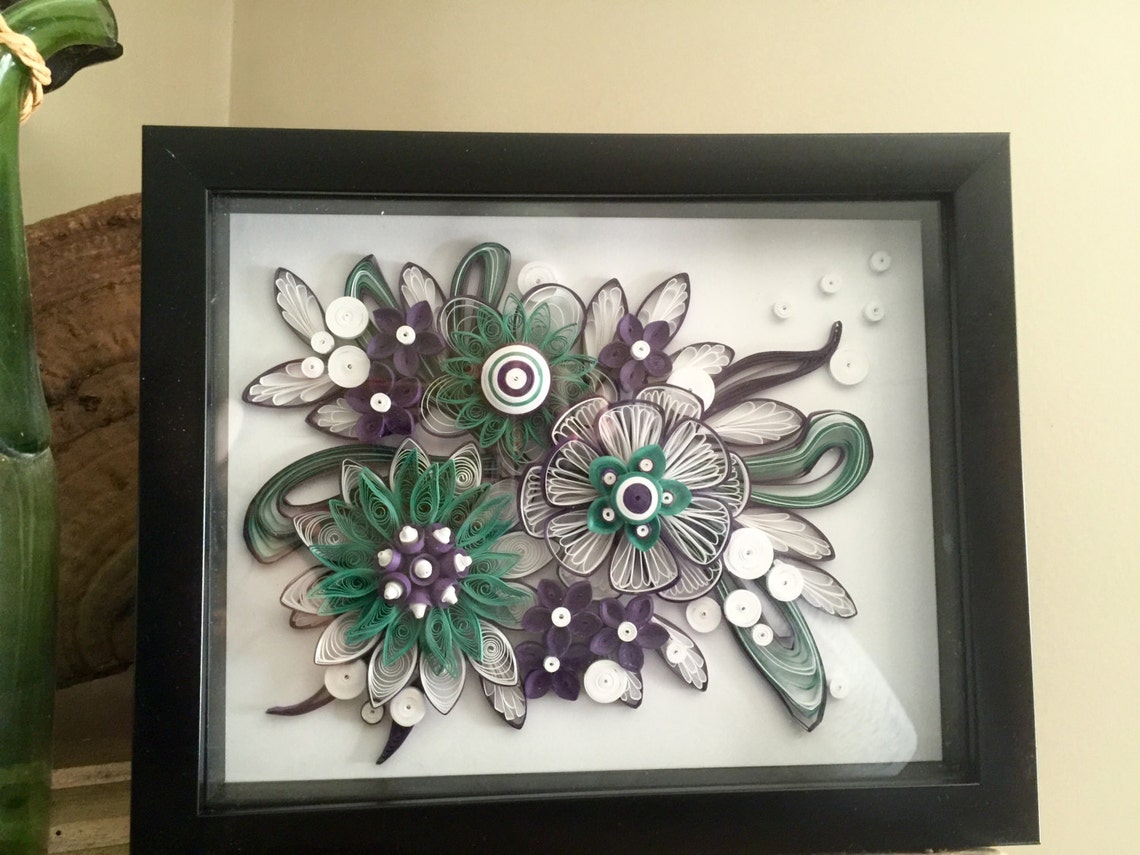 Paper Quilled Picture - Etsy