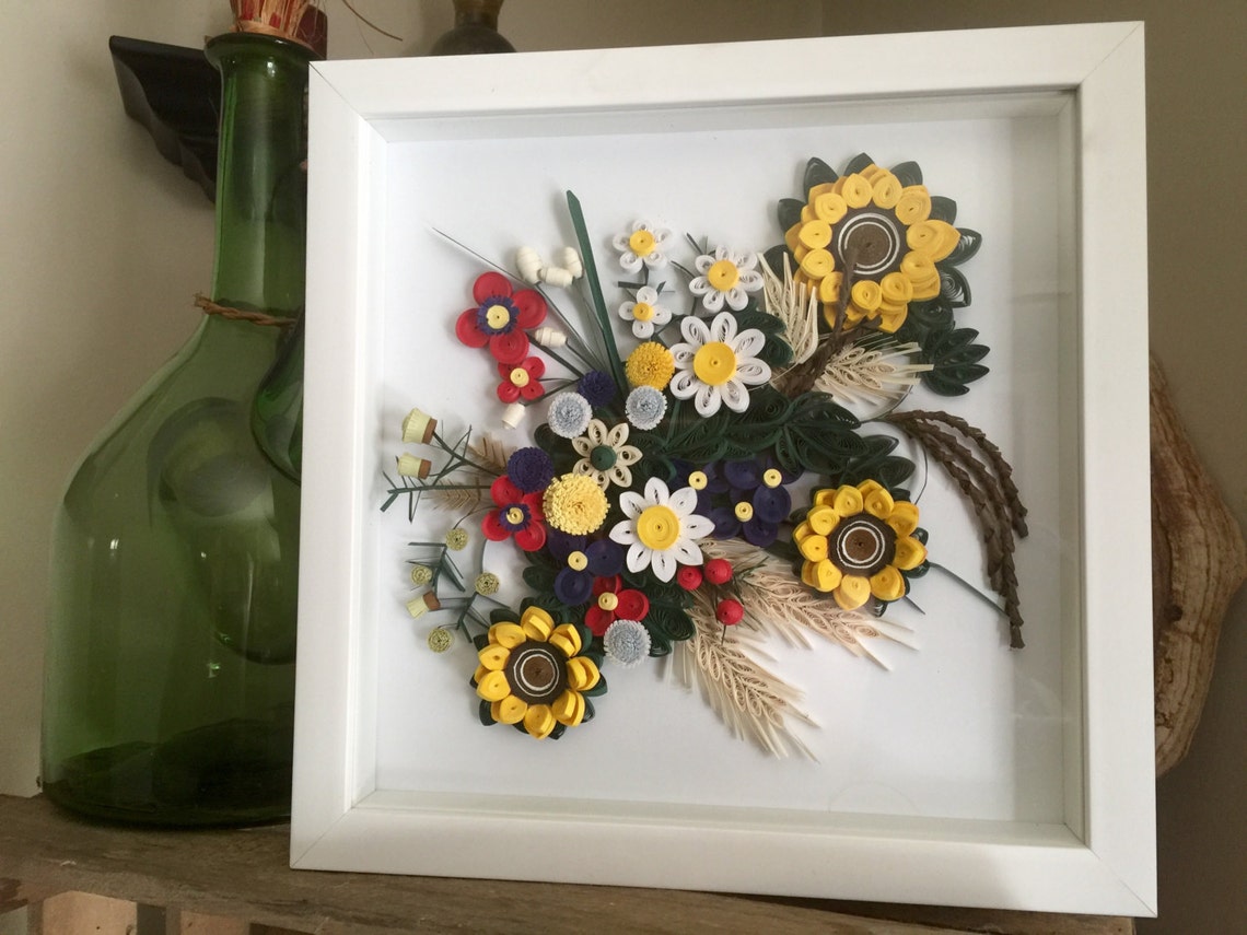 Paper Quilled Picture - Etsy