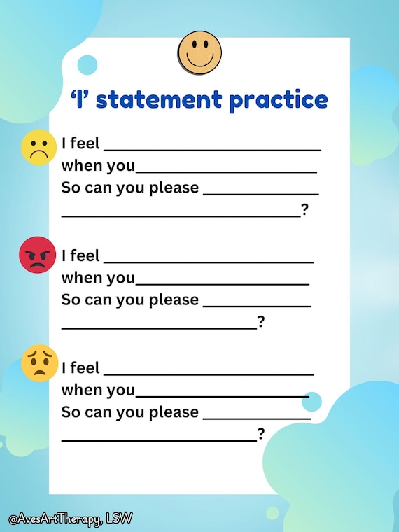 What Are I Statements In Communication