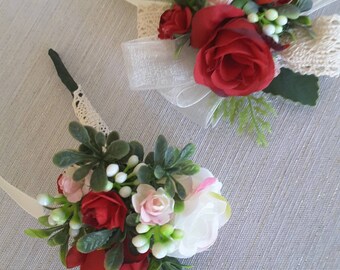 Ribbon corsage | Etsy