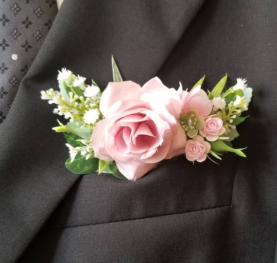 Light Pink Boutonniere