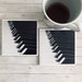 Pianist Gift, Piano Ceramic Coasters, Musician Art, Music Teacher ...