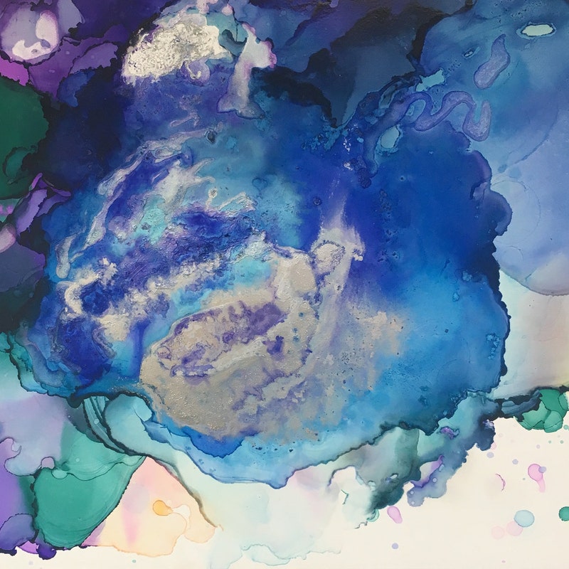 Abstract Alcohol Ink - Etsy