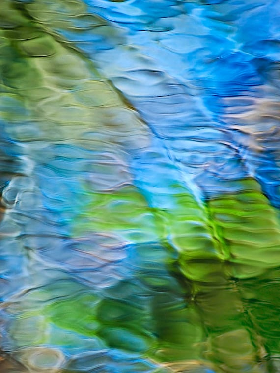 Abstract Wall Art Calming Abstract Water Nature Photography - Etsy