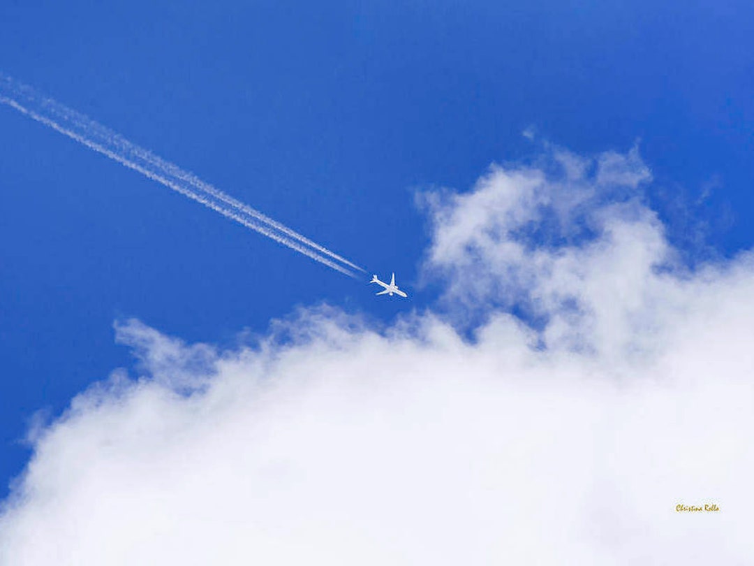 Airplane Prints Aviation Gifts Airplane Wall Art, Jumbo Jet Plane Fine ...