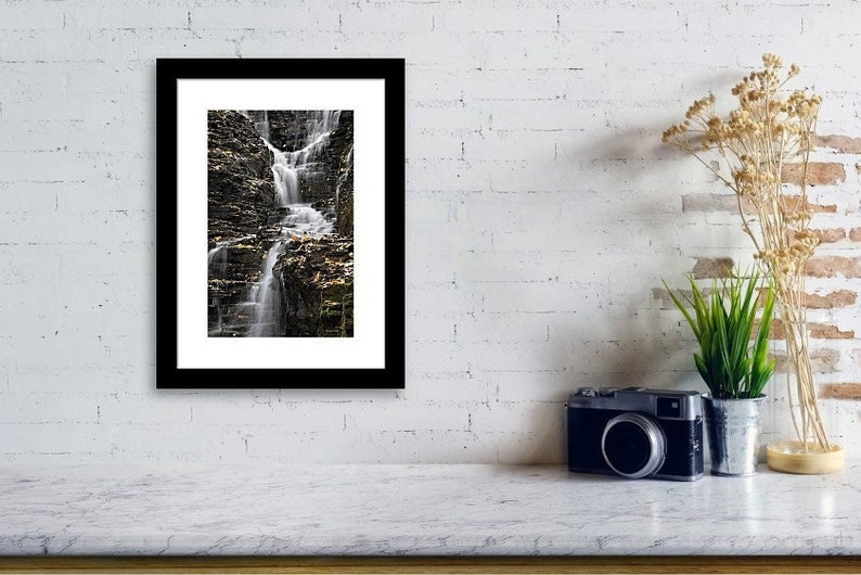 Waterfall Print Landscape Photography Scenic Waterfall Photo, Fine Art ...