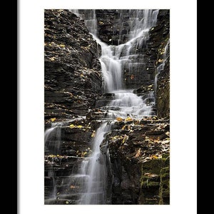 Waterfall Print Landscape Photography Scenic Waterfall Photo, Fine Art ...