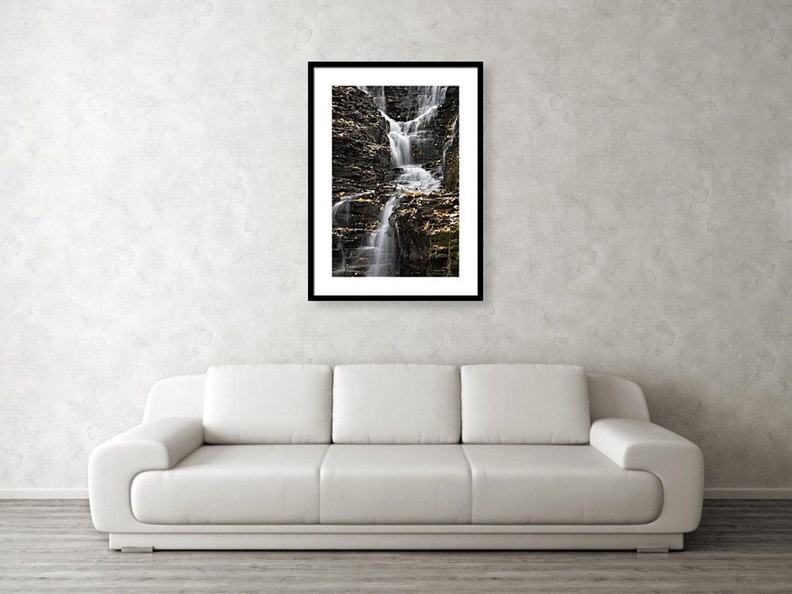 Waterfall Print Landscape Photography Scenic Waterfall Photo, Fine Art ...