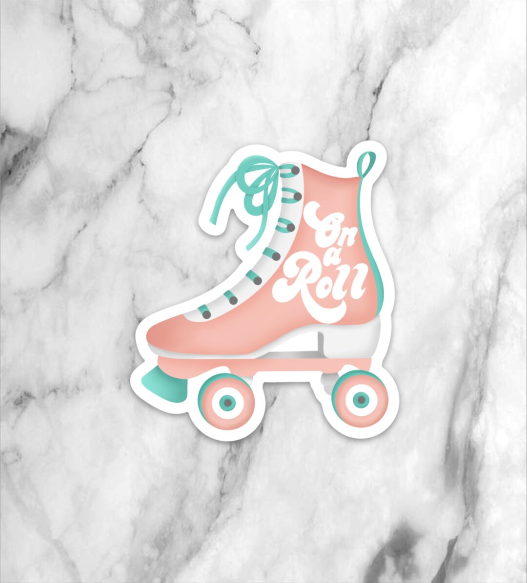 Roller Skate Vinyl Sticker Waterproof Weatherproof - Etsy