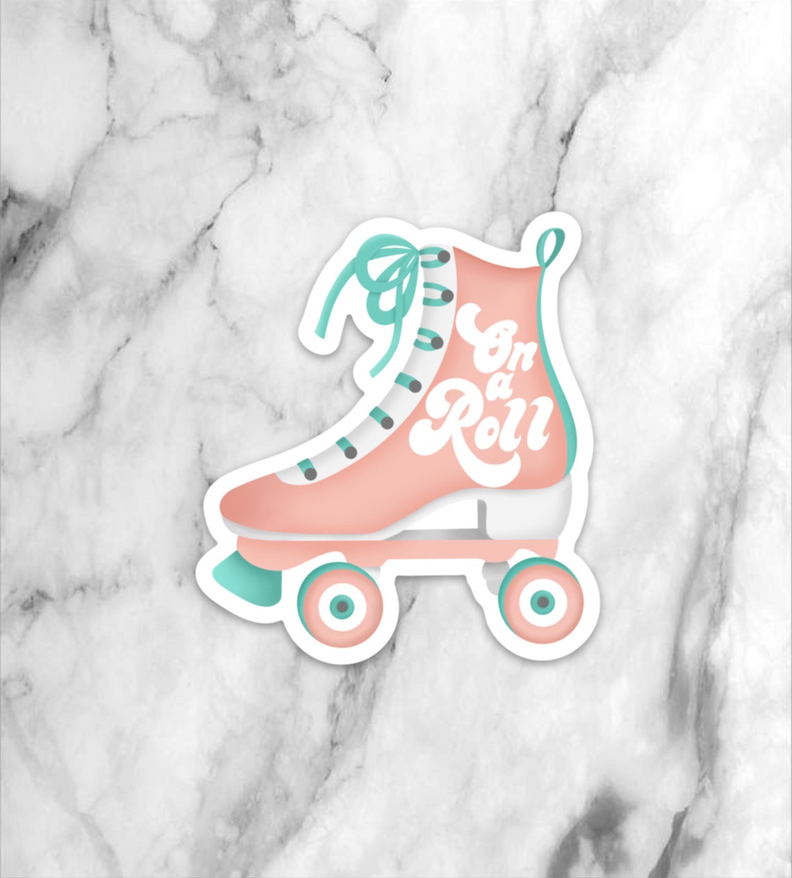 Roller Skate Vinyl Sticker Waterproof Weatherproof - Etsy