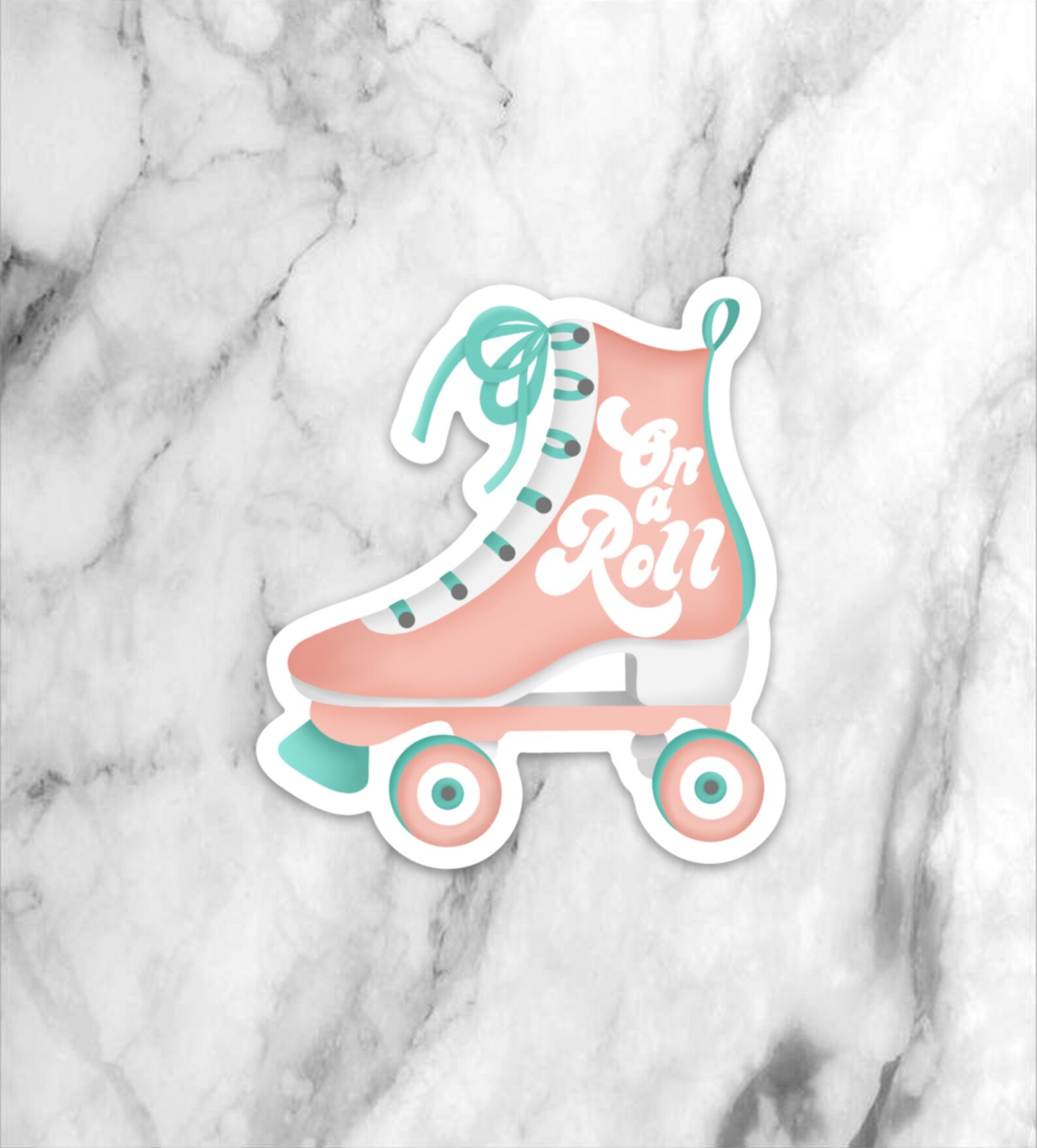 Roller Skate Vinyl Sticker Waterproof Weatherproof - Etsy