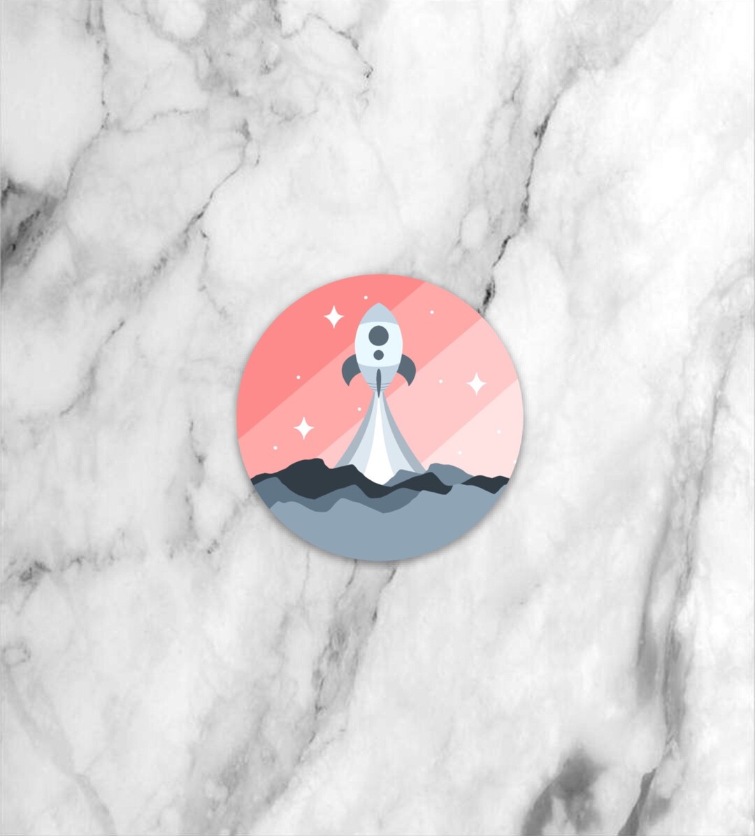 Blast off Vinyl Sticker Waterproof Weatherproof Dishwasher - Etsy